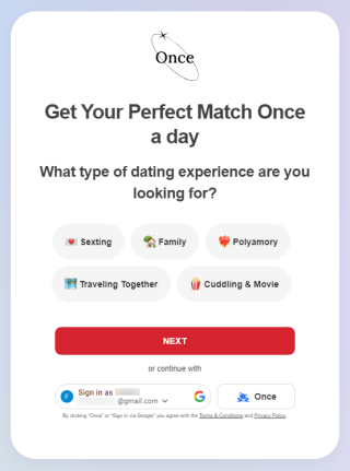 Once Review December 2025 - Scam or Real Dates? - DatingScout
