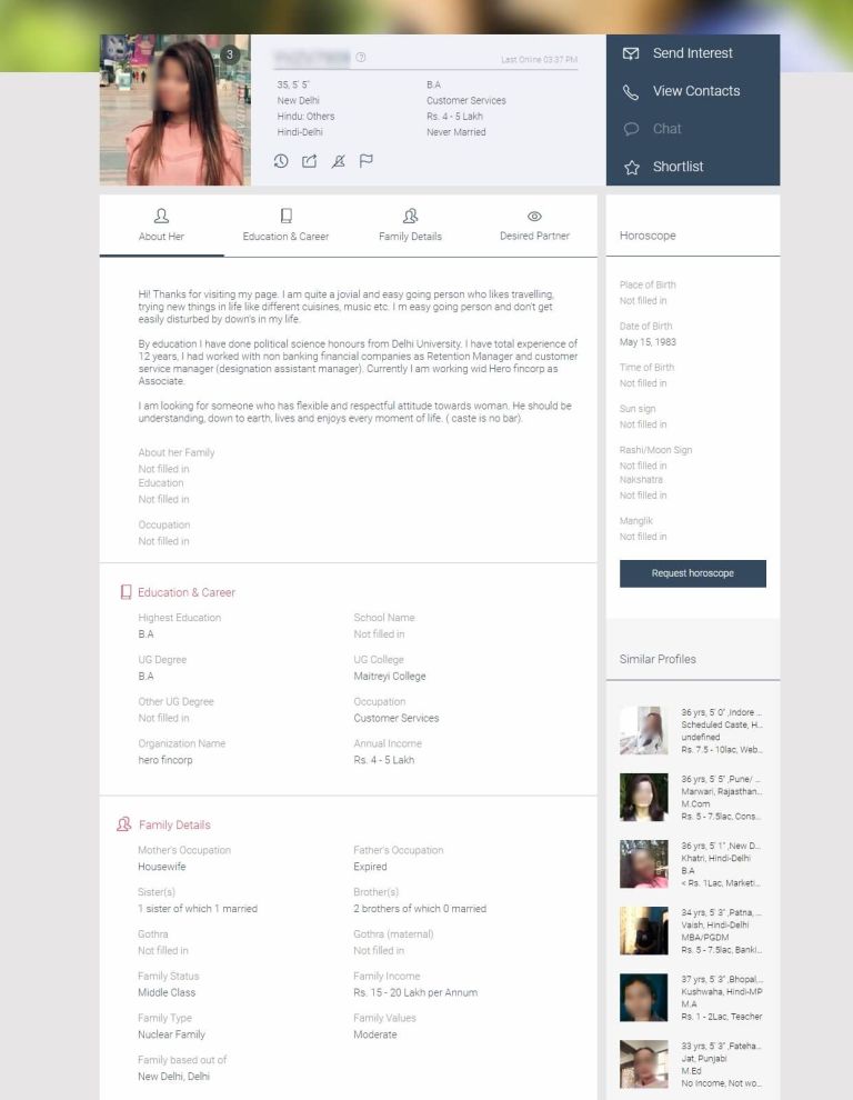 Jeevansathi Review September 2024 - Can you find love here? - DatingScout