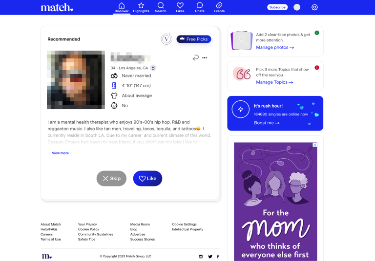 Match.com Review August 2024: True Love or Just Scam? - DatingScout