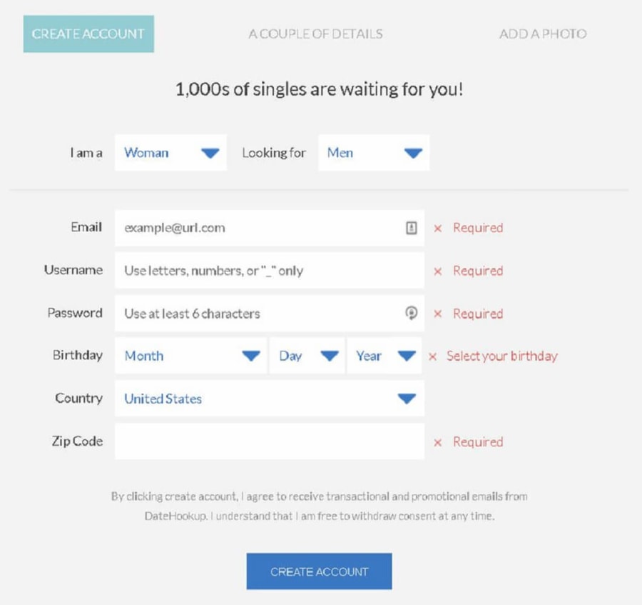 DateHookUp Review July 2021 - Just Fakes or real hot dates ...