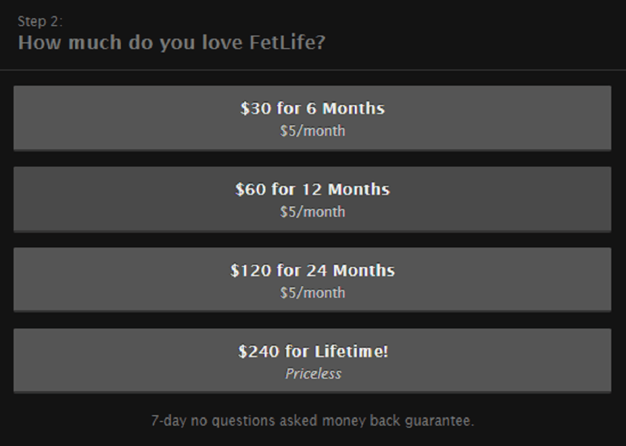 How much does FetLife cost? - DatingScout.com