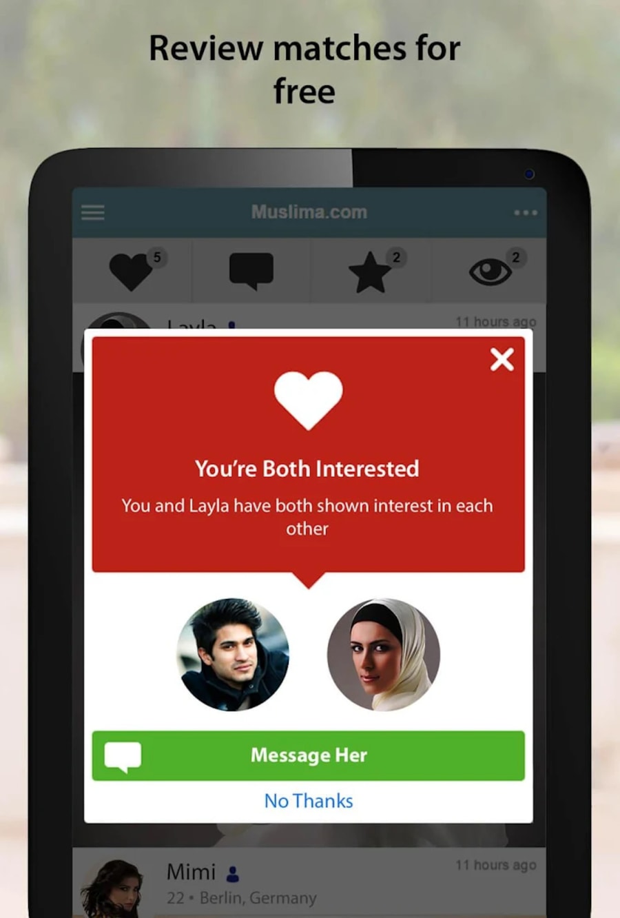 How did most marriages come about at Muslima? - DatingScout.com