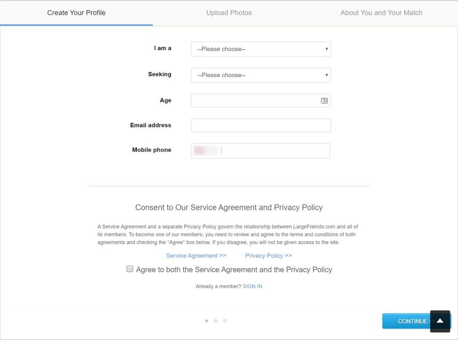 LargeFriends Review August 2025: Big love or big scam? - DatingScout