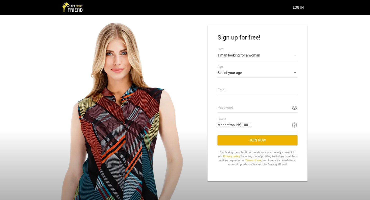 OneNightFriend Review March 2020: Hot or Not? - DatingScout.com